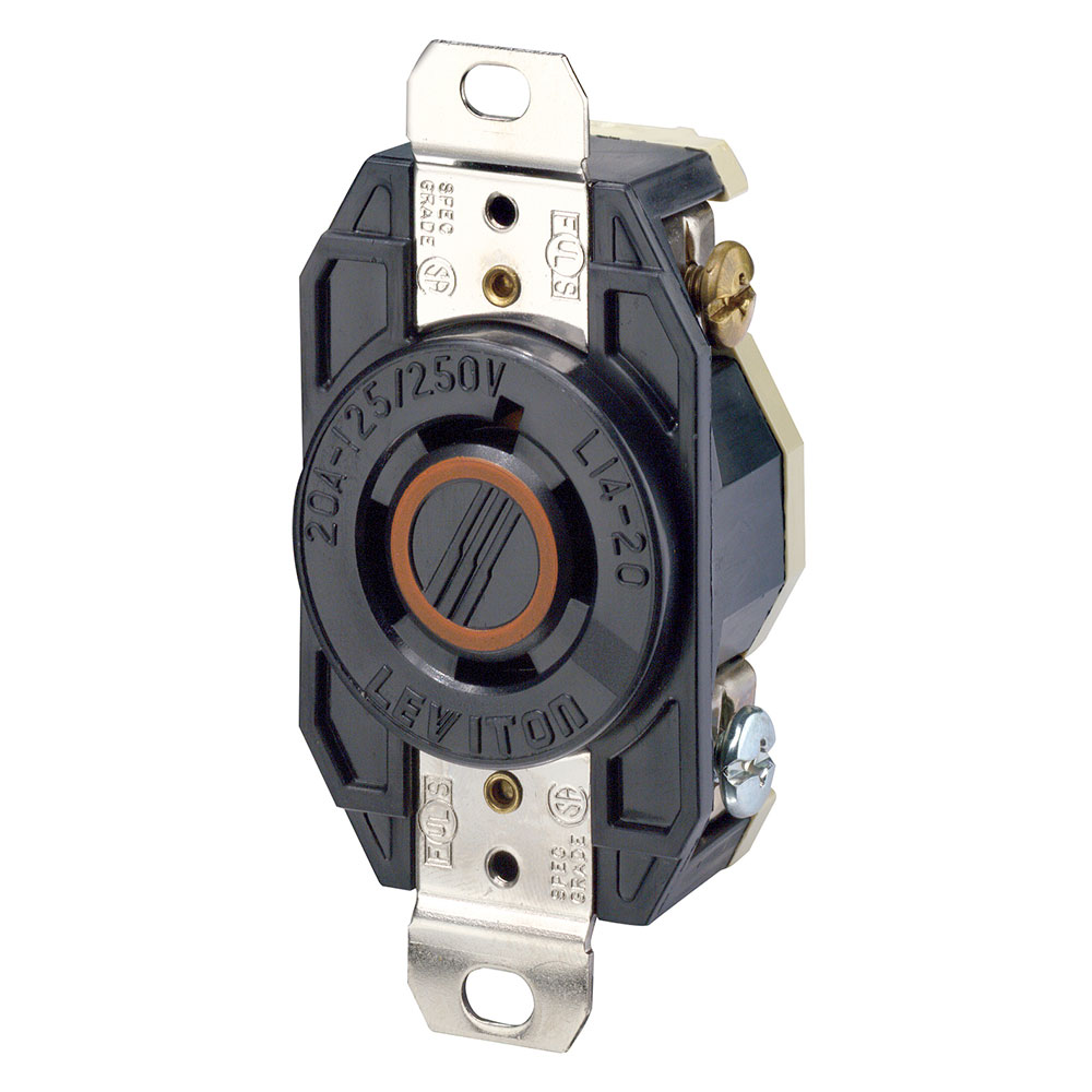 ELECCON | TOMA EMPOTRAR 3X20A 250V L14 C/SEGURO