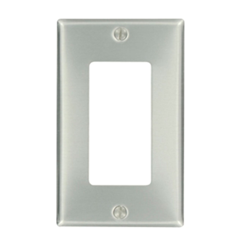 ELECCON | PLACA SIMPLE DECORA ALUMINIO