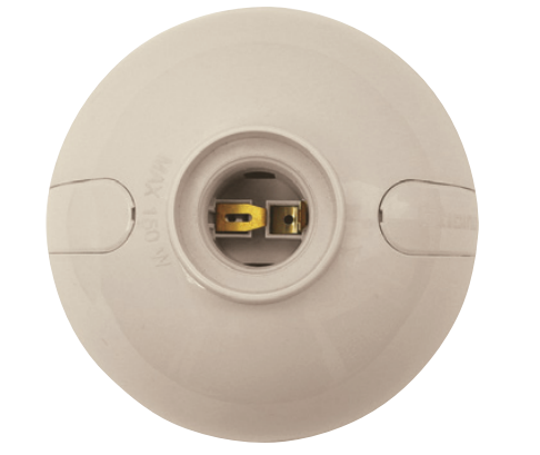 ELECCON | WALL SOCKET OVAL MARFIL ROSCA E27 P21A